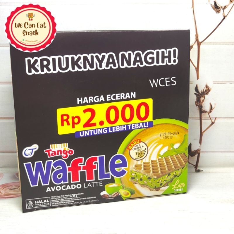 Jual Biskuit Wafer Tango Waffle All Varian 25gr (per Box isi 12 ...