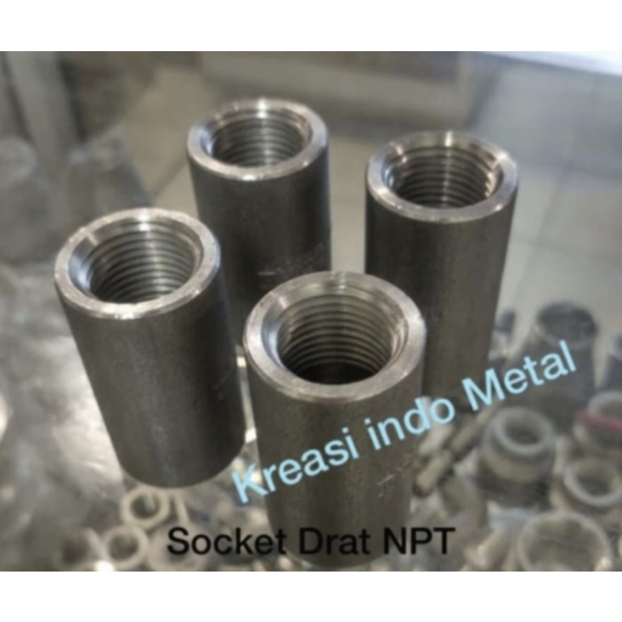 Jual 3/4" Socket Class 1000 Drat NPT /Sock /Coupling sok ( 3/4 inch ...