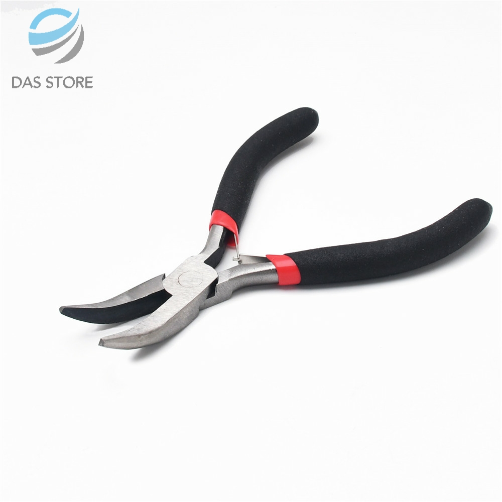 Jual Tang Jepit Lengkung Lancip 5 inch Tools Mini Long Nose Pliers 5inch | Shopee Indonesia