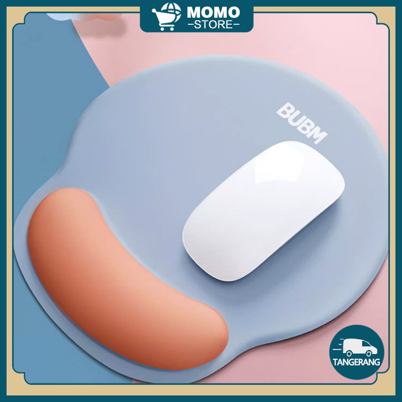 Jual Bantalan Mouse Tangan Ergonomis Mouse Pad Bantalan Tangan Silikon ...