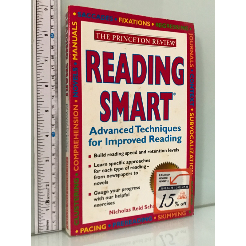 Jual READING SMART Advanced Techniques for Improved Reading Nicholas ...