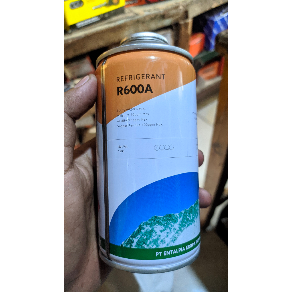 Jual freon r600a original sesuai pic | Shopee Indonesia