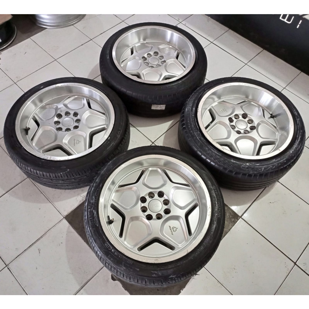 Jual VELG MOBIL SECOND MYTH RING 17 LEBAR 7,5/8,5 PCD 8X100/114,3 + BAN (2) 205 50 R17 | Shopee ...
