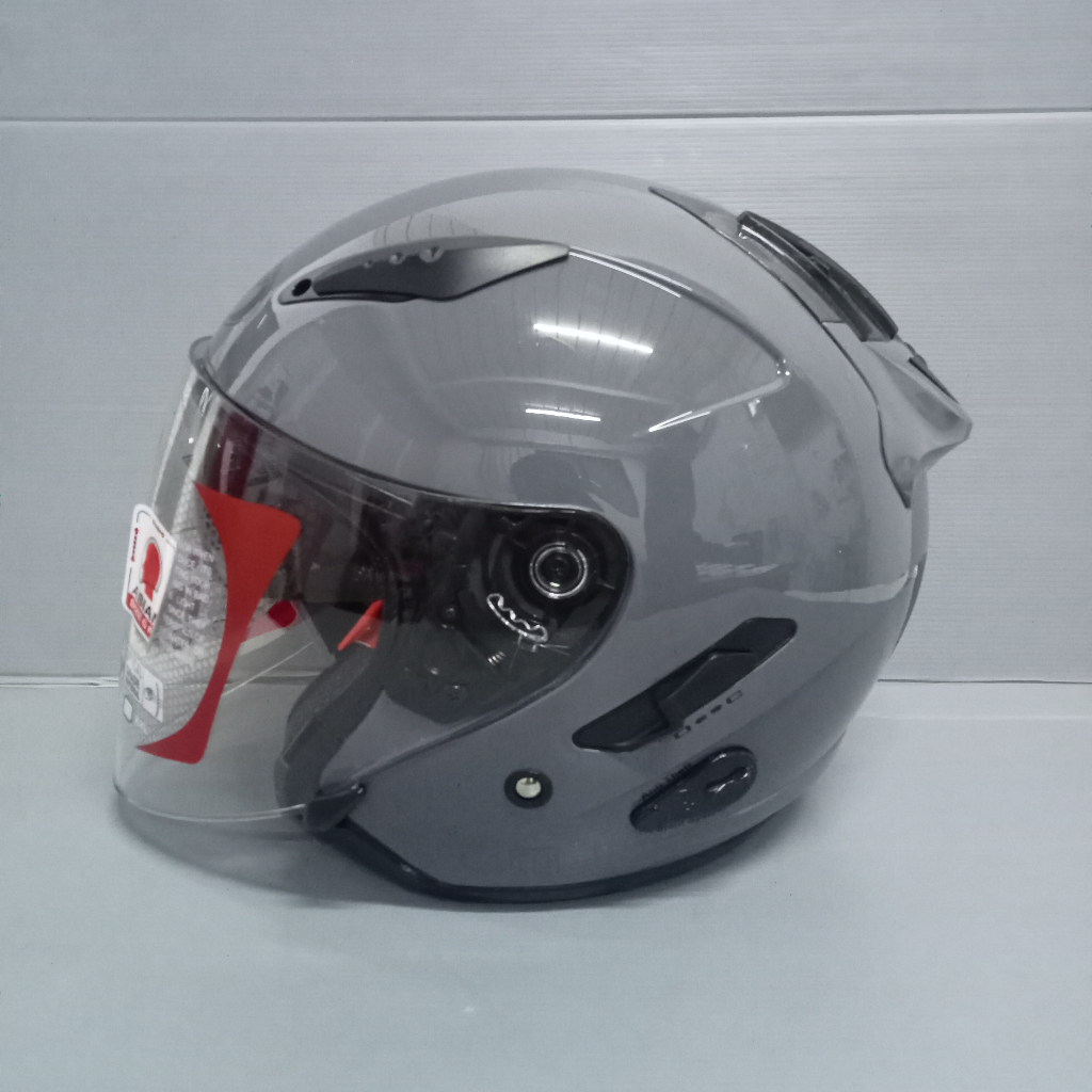 Jual KYT HELM GALAXY SLIDE FLAT R SOLID BLACK DOFF | KYT GALAXY FLAT R ...