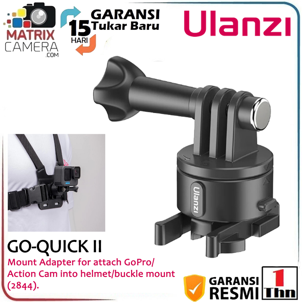 Jual Ulanzi Go-Quick II Magnetic Quick Release Buckle Mount (2844) | Shopee Indonesia
