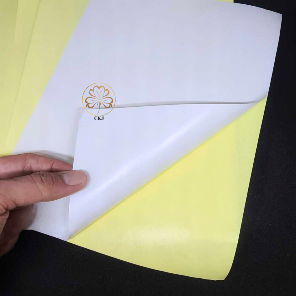 Jual STICKER HVS A4 ISI 50 LEMBAR / KERTAS STIKER HVS INKJET DOFF A4 ...