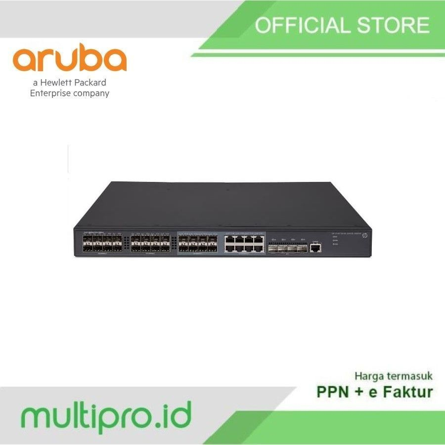 Jual HPE Aruba JG933A 5130-24G-SFP-4SFP+ EI Switch Hub 24Port Gigabit ...