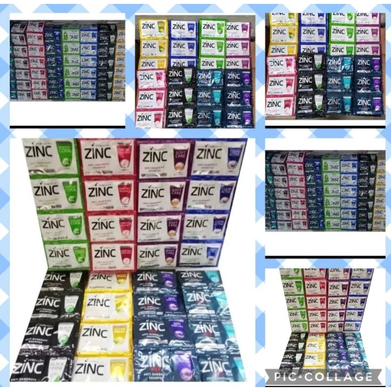 Jual SHAMPOO ZINC SACHET 10 ML 1 RENTENG 12 SACHET 24 PCS - ALL ...