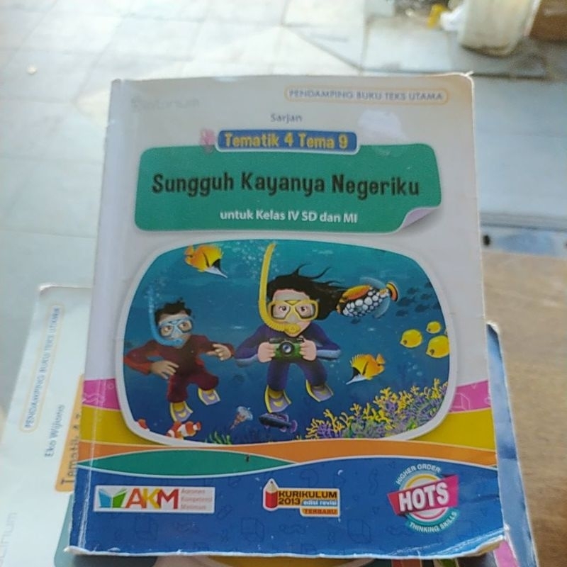 Jual Buku Tematik untuk kelas 4 tema 1 2 3 4 5 6 7 8 9 (original) | Shopee Indonesia