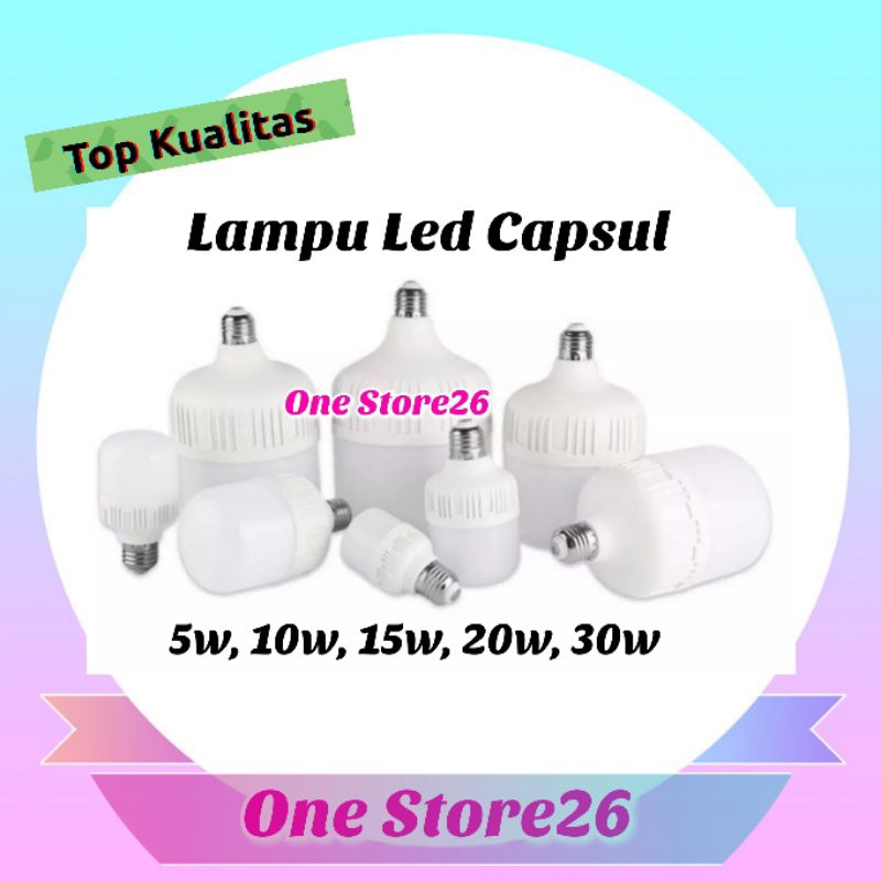 Jual LAMPU LED CAPSUL 5W,10W,15W,20W | Shopee Indonesia