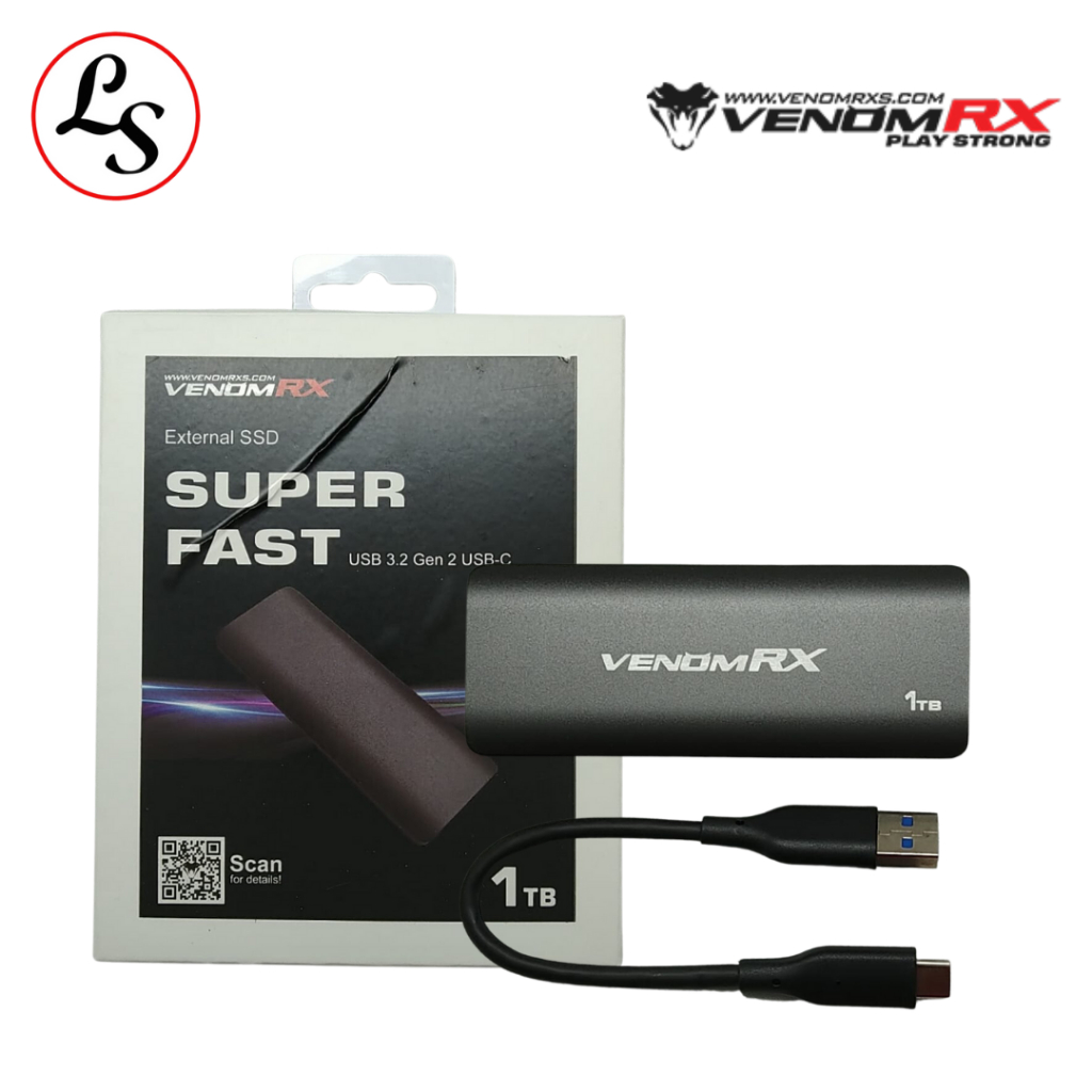 Jual VENOMRX SSD EXTERNAL 1TB SSD Portable Venom RX USB 3.2 Gen 2 Type ...