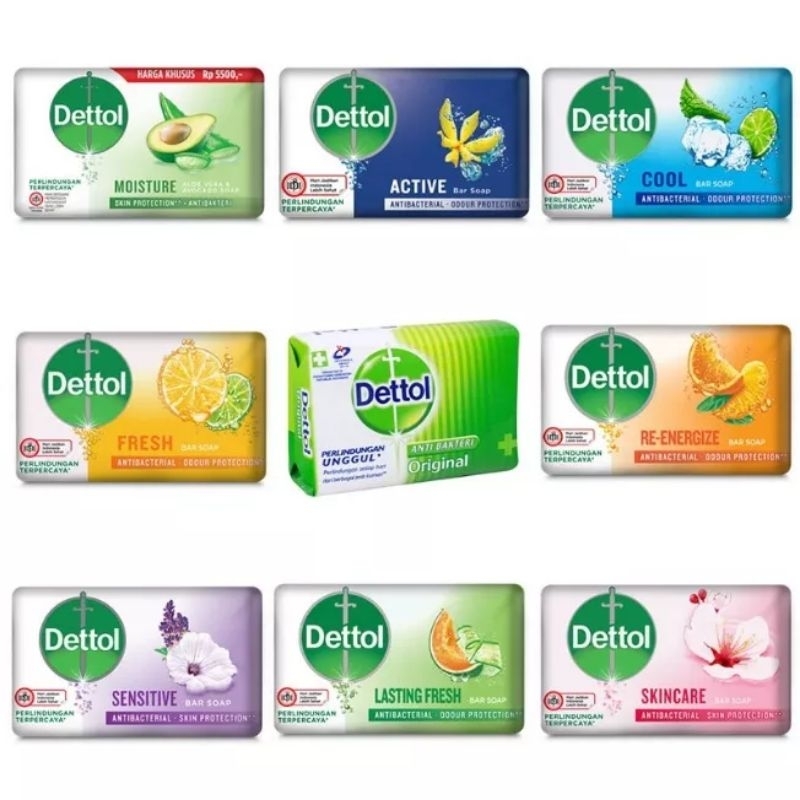 Jual DETTOL 100 gram Sabun Batang Sabun Mandi Dettol 100 gr | Shopee ...
