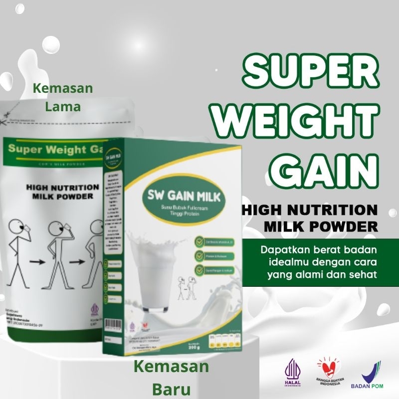Jual WEIGHT GAIN susu penambah berat badan susu penggemuk badan anak ...