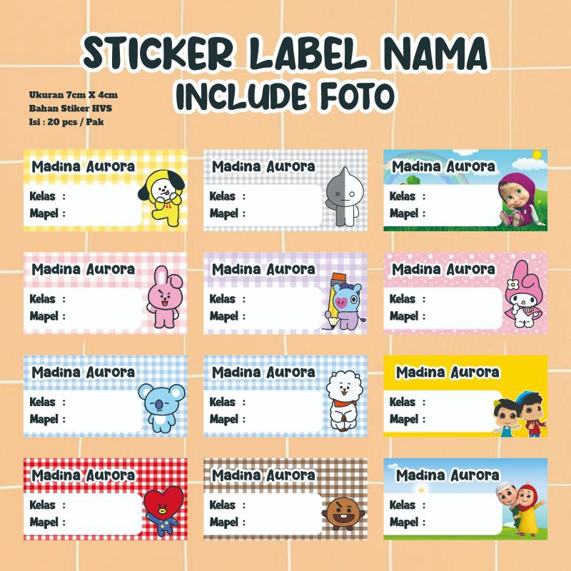 Jual Stiker Mapel unik dan Lucu | Shopee Indonesia