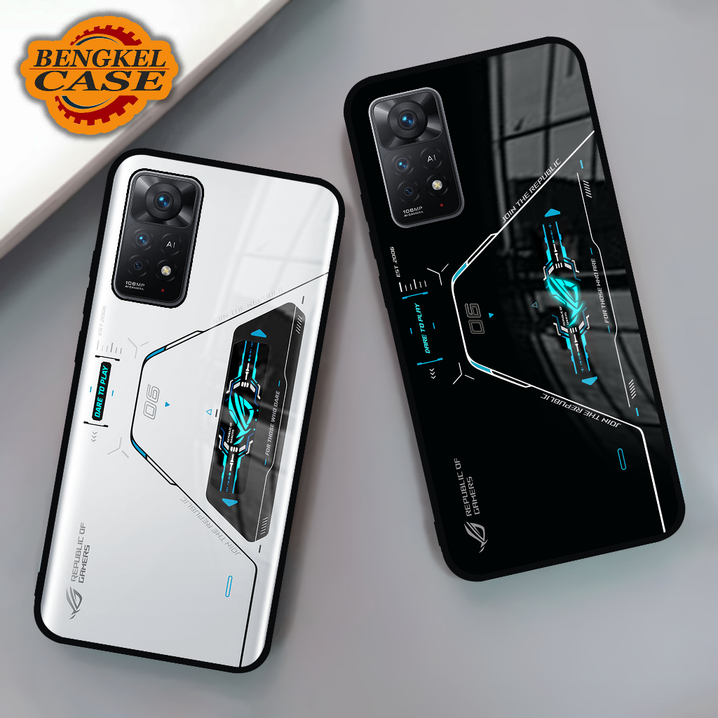 Jual (BS43) Case Kilau Xiaomi Redmi Note 11 PRO 4G 5G 12 PRO 4G Casing Hp Xiaomi Motif Rog ...