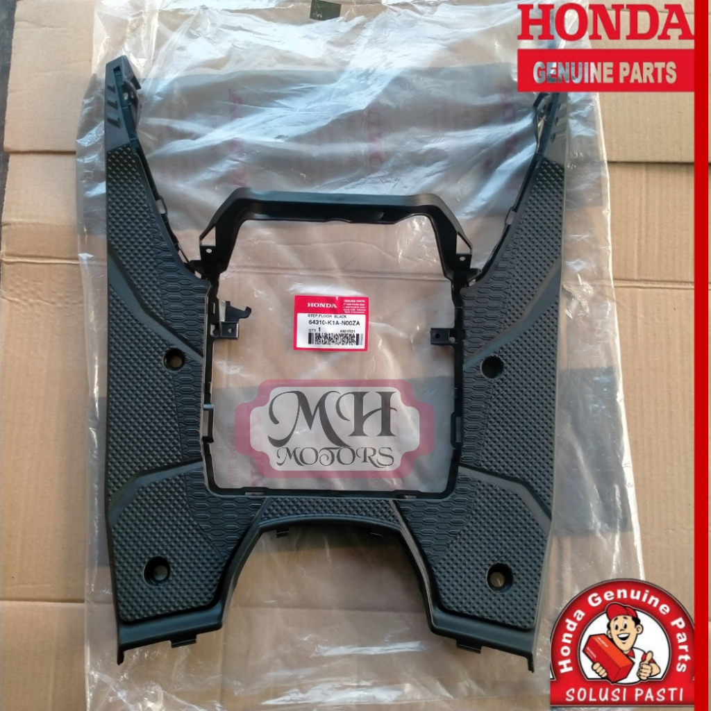 Jual Cover lantai bordes step floor footrest pijakan kaki beat 2020 LED ORI AHM | Shopee Indonesia