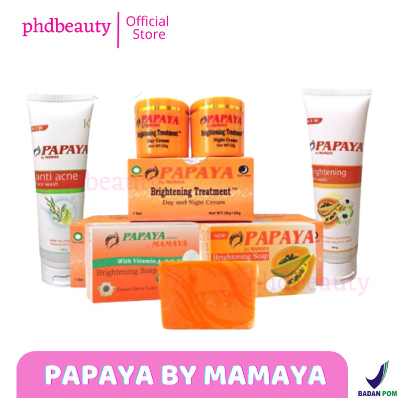 Jual MAMAYA Skincare Wajah / Sabun Mamaya / Face Wash / Brightening ...