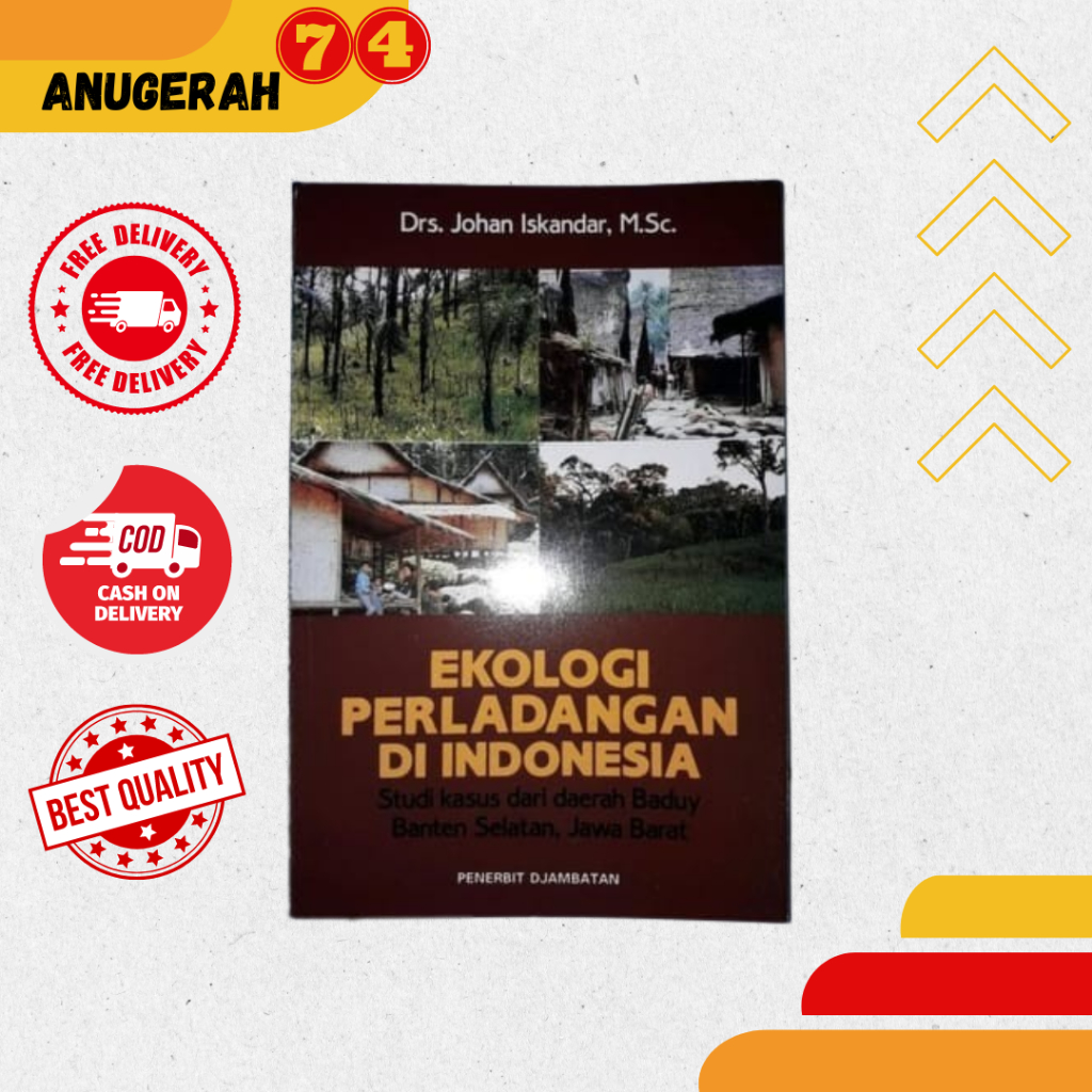 Jual EKOLOGI PERLADANGAN DI INDONESIA STUDI KASUS DARI DAERAH BADUY ...