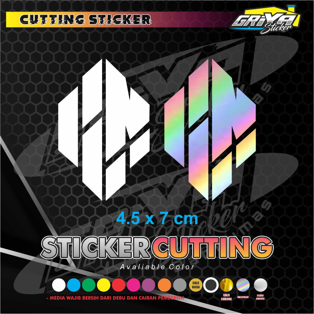 Jual Stiker LOGO PELAN sticker cutting logo pelan aerox vario beat pcx ...