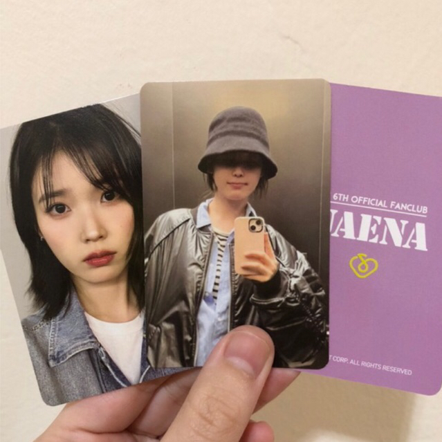 Jual IU 6th Official Fanclub Merchandise Photocard / Photocard IU / IU ...