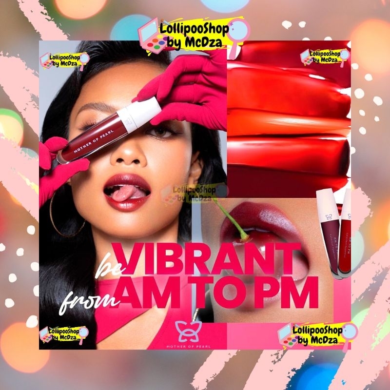 Jual LollipooShop [READY/CUS KIRIM] MOTHER OF PEARL Lip Tint Vibrant AM ...