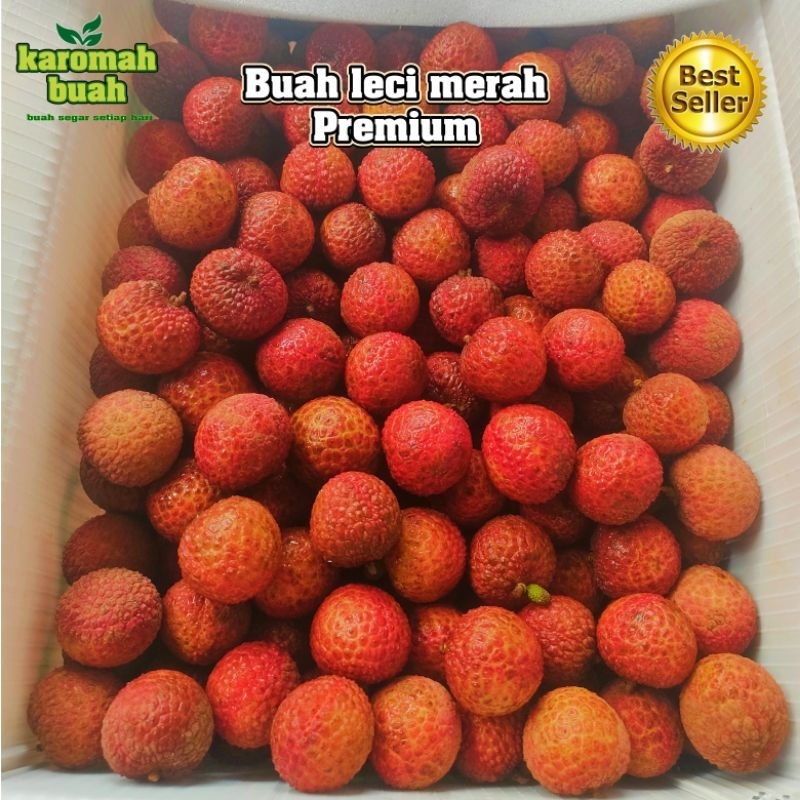 Jual BUAH LECI MERAH MADU 1KG PREMIUM IMPORT | LECI MADU MANIS 1KG ...