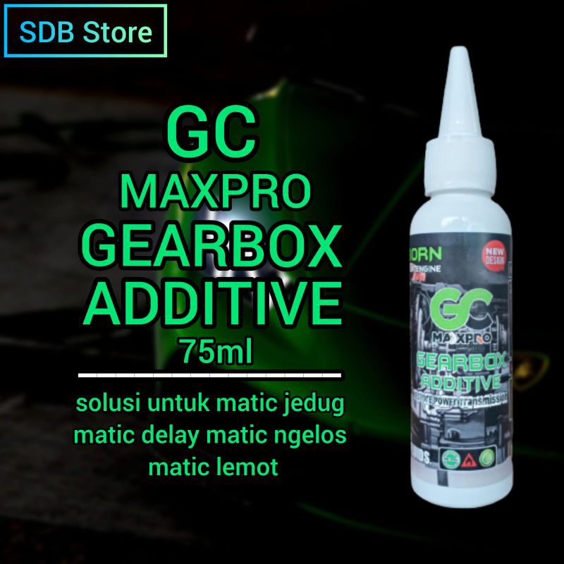 Jual GEARBOX ADDITIVE GC MAXPRO 75 ML ADITIF OLI MATIC UNTUK DELAY ...