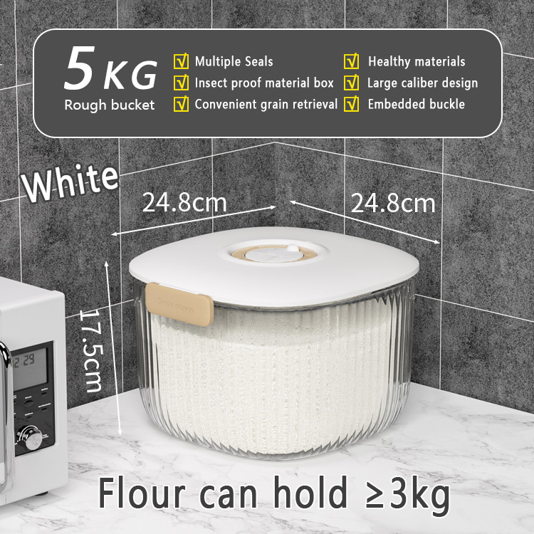 Jual HEINO 10KG Beras Kotak Beras Penyimpanan/Toples penyimpanan ...