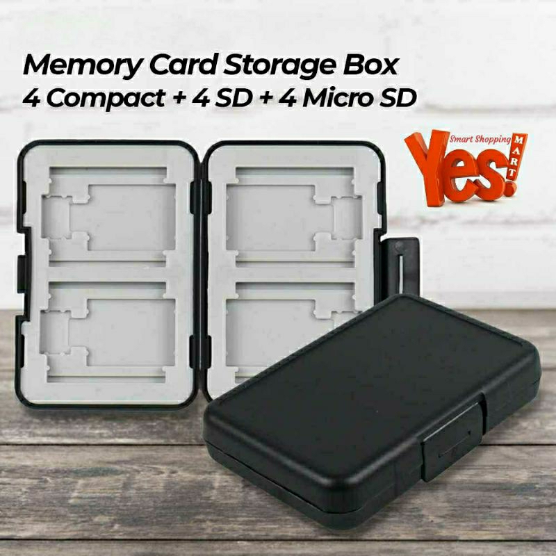 Jual Tempat Case Kotak Memory Card Storage Box (Compact Flash, SD ...