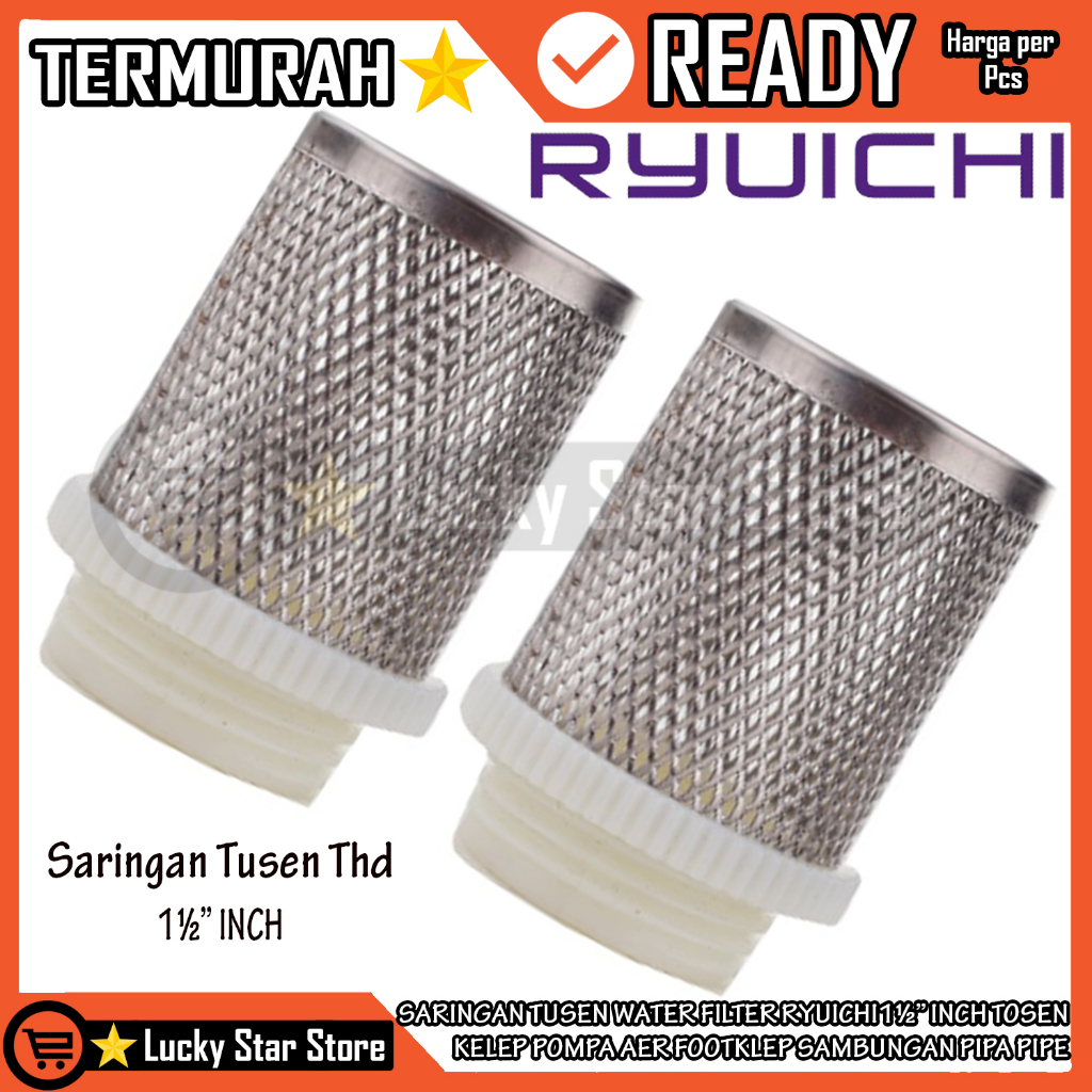 Jual WATER FILTER RYUICHI PENYARING TOSEN 1½” INCH KELEP POMPA AER ...