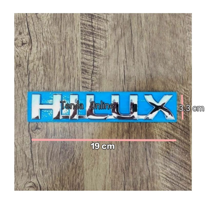 Jual Emblem Toyota Hilux Huruf | Shopee Indonesia