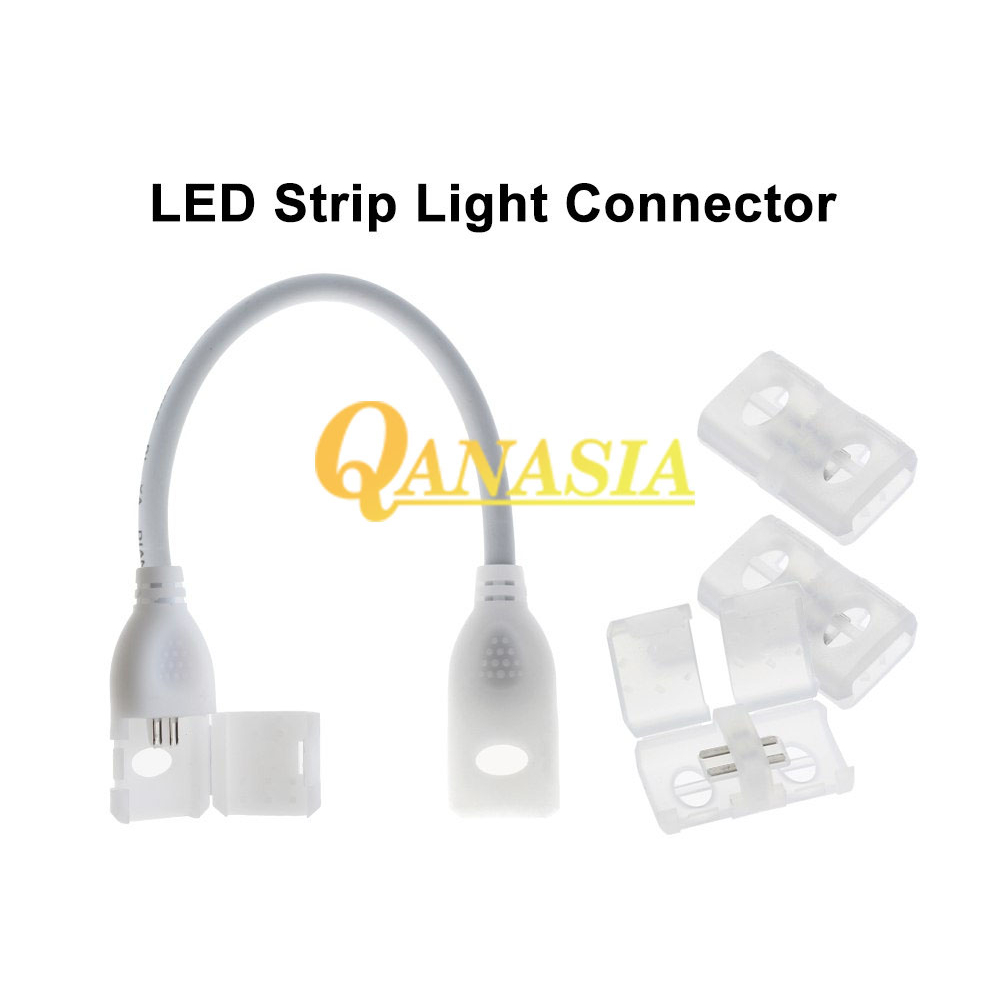 Jual Kabel Soket Colokan LED Strip PREMIUM 220V Lampu Selang | Shopee ...
