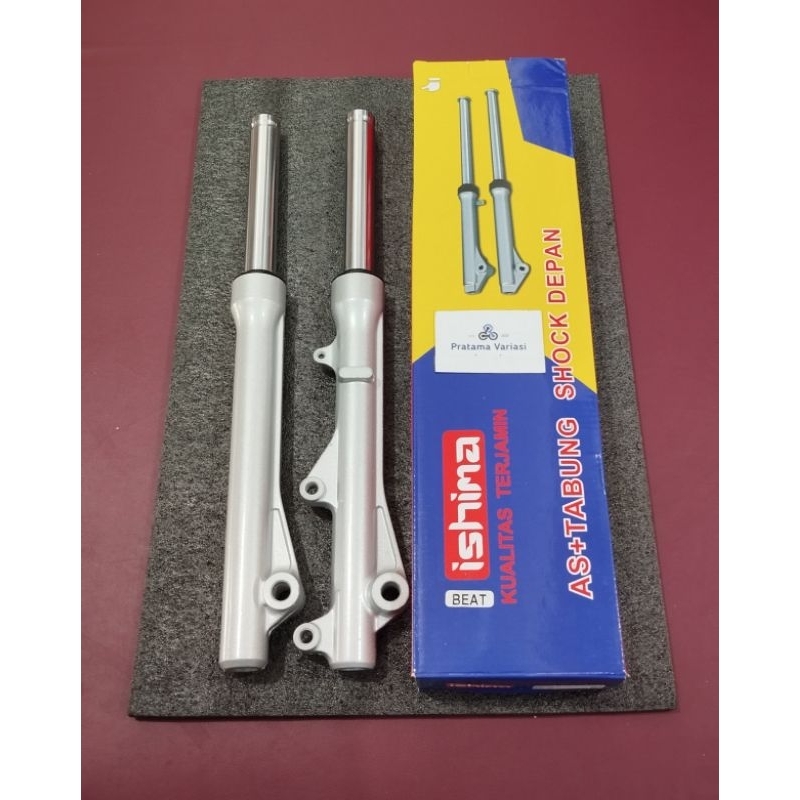 Jual [ 1 Set] As Shock + Tabung / shock breaker depan komplit Honda Beat Karbu / Vario 110 Lama ...
