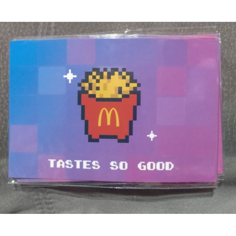 Jual New jeans x McD exclusive merchandise postcard/sticker limited ...