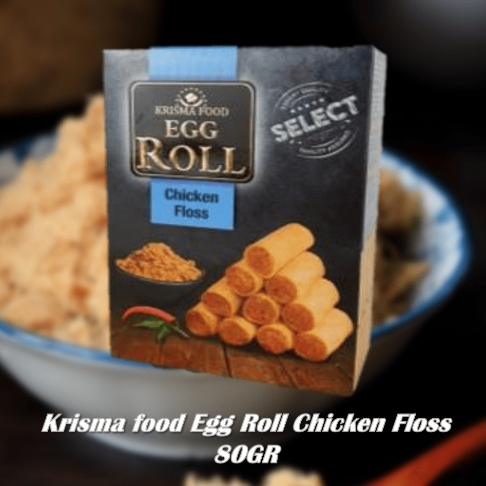Jual Krisma food egg roll chicken floss 80GR | Shopee Indonesia