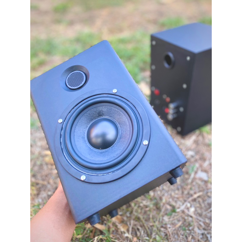 Jual Speaker monitor, speaker multimedia, speaker LR, speaker 5 inch | Shopee Indonesia