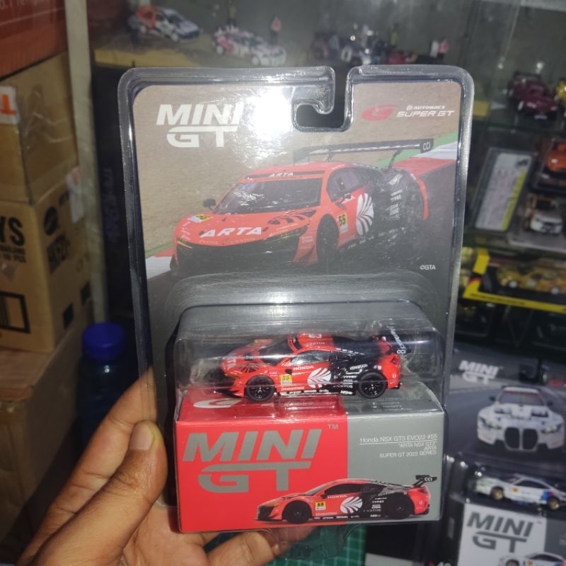 Jual mini GT 485 Honda NSX GT3 EVO22 #55 Arta NSX GT3 super GT 2022 ...