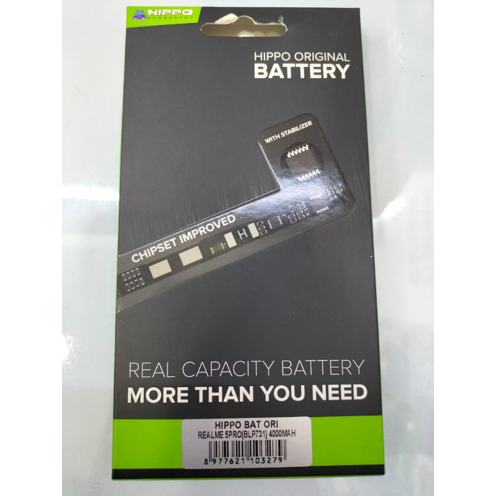 Jual Baterai Batere Batery HIPPO REALME 5 PRO BLP731 BLP 731 | Shopee ...