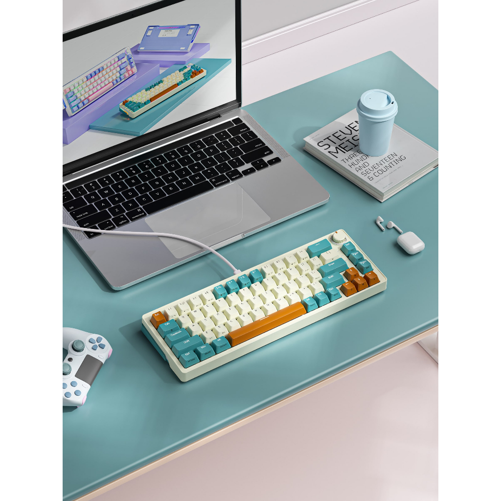 Jual Zifriend ZA68 Mechanical Keyboard 68 Keys RGB Wired | Shopee Indonesia