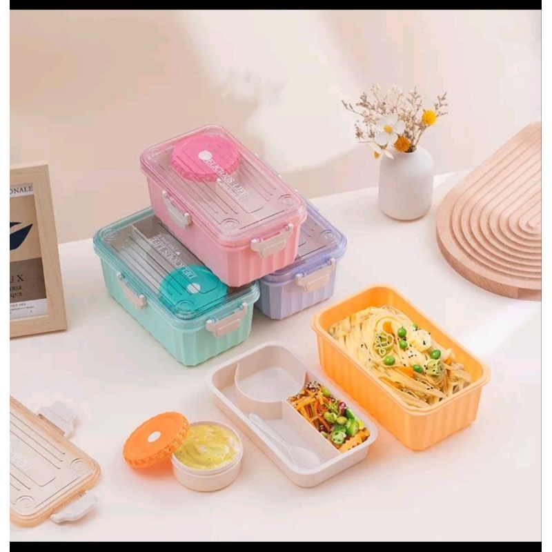 Jual BERKAH / LUNCHBOX SET / KOTAL BEKAL 2 TINGKAT / KOTAK MAKAN ANAK / KOTAK MAKAN DEWASA ...