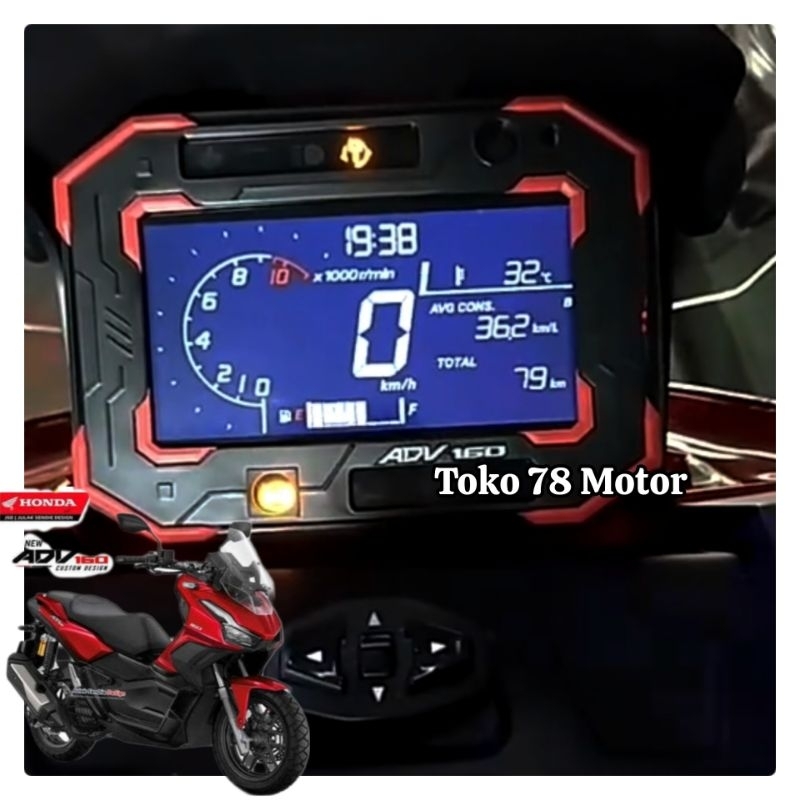 Jual Sticker speedometer antigores New Honda ADV 160 | Shopee Indonesia