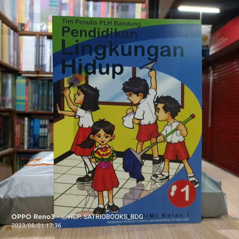 Jual BUKU PLH PENDIDIKAN LINGKUNGAN HIDUP KELAS 1 SD. TIM PENULIS PLH ...