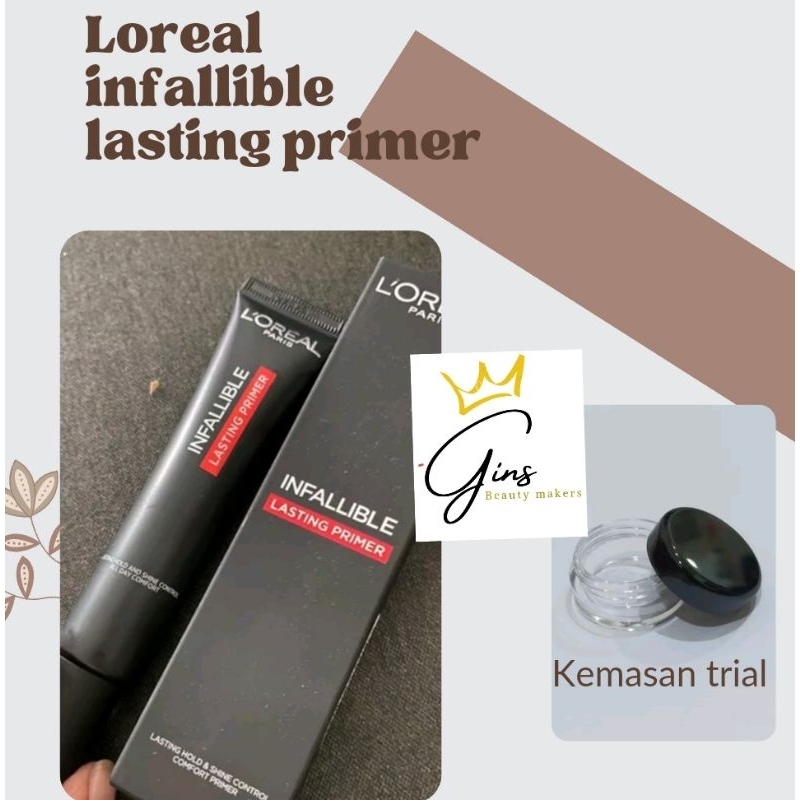 Jual L'oreal infallible lasting primer/Loreal Paris infallible Lasting ...