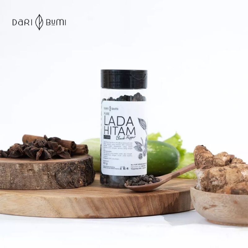 Jual Lada Hitam Bubuk 60g - Dari Bumi | Shopee Indonesia