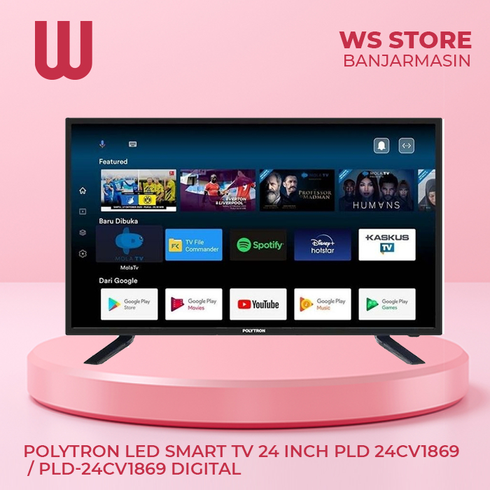 Jual Polytron LED Smart TV 24 inch PLD 24CV1869 / PLD-24CV1869 Digital | Shopee Indonesia