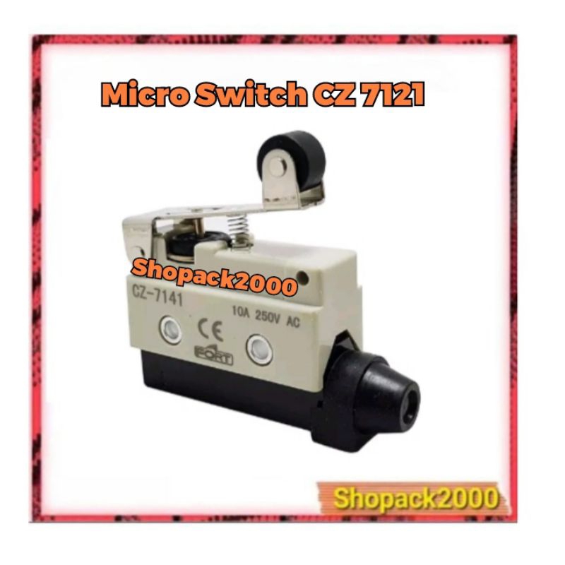 Jual Micro Switch CZ 7121 Saklar Sensor Limit Switch | Shopee Indonesia