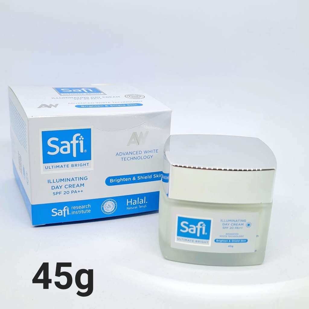 Jual SAFI Ultimate Bright Illuminating Day Cream 45gr (ukuran besar) | Shopee Indonesia