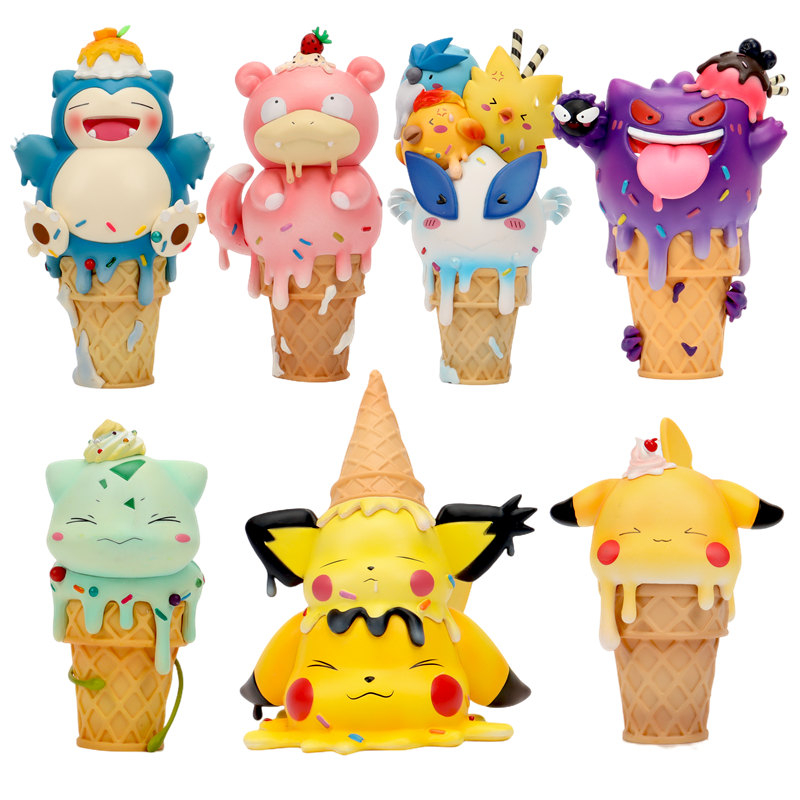Jual Figure Pokemon Ice cream Series Pikachu's | Shopee Indonesia