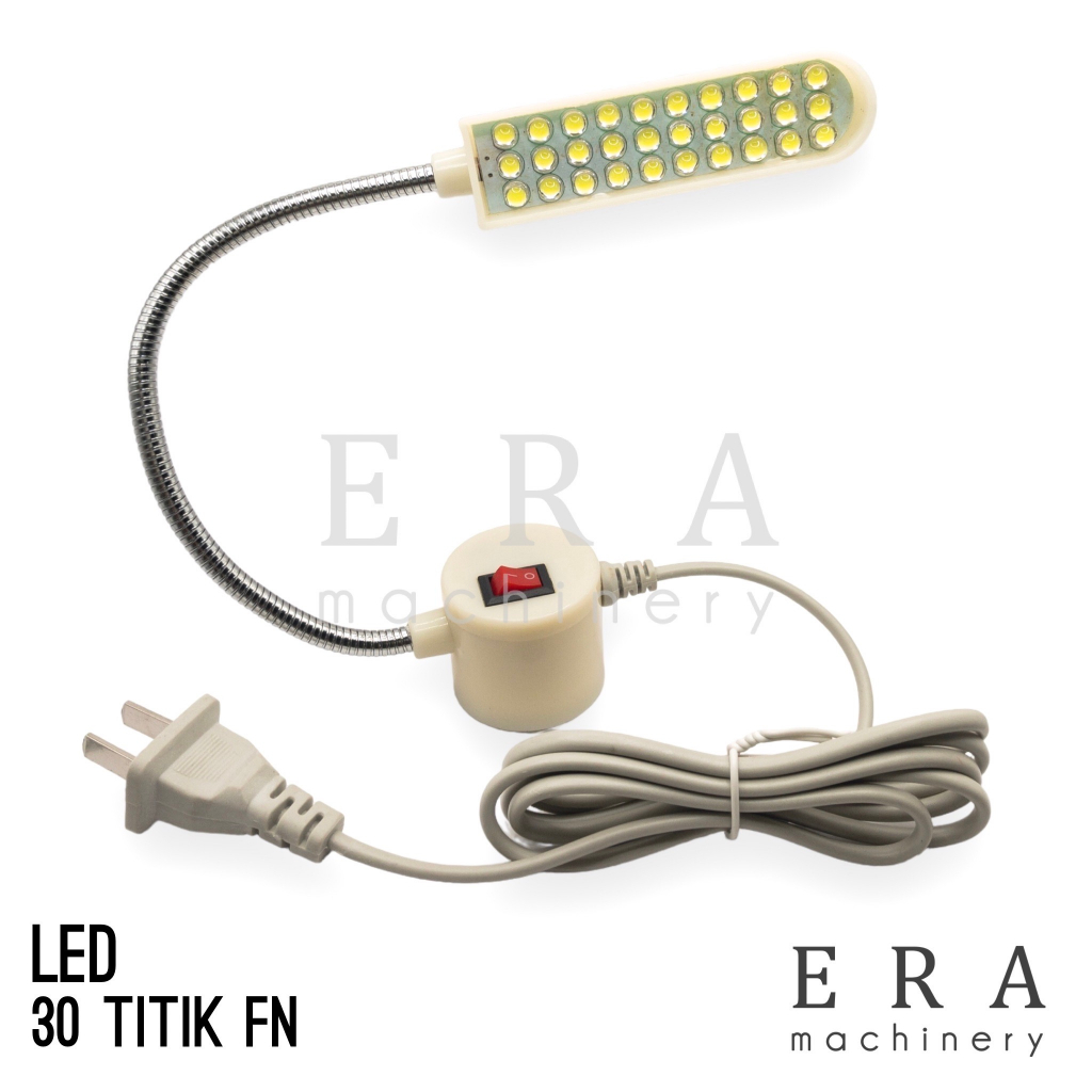 Jual Lampu Magnet LED 30 Titik FN Belalai Tangkai Flexible Neck Tiang ...