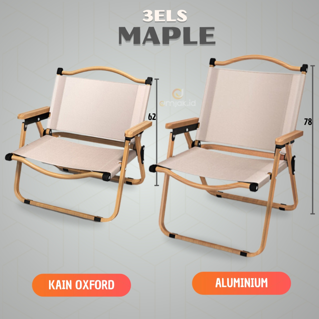 Jual Kursi Lipat Camping Vintage Piknik Portable Foldable Chair Oxford 600D | Shopee Indonesia